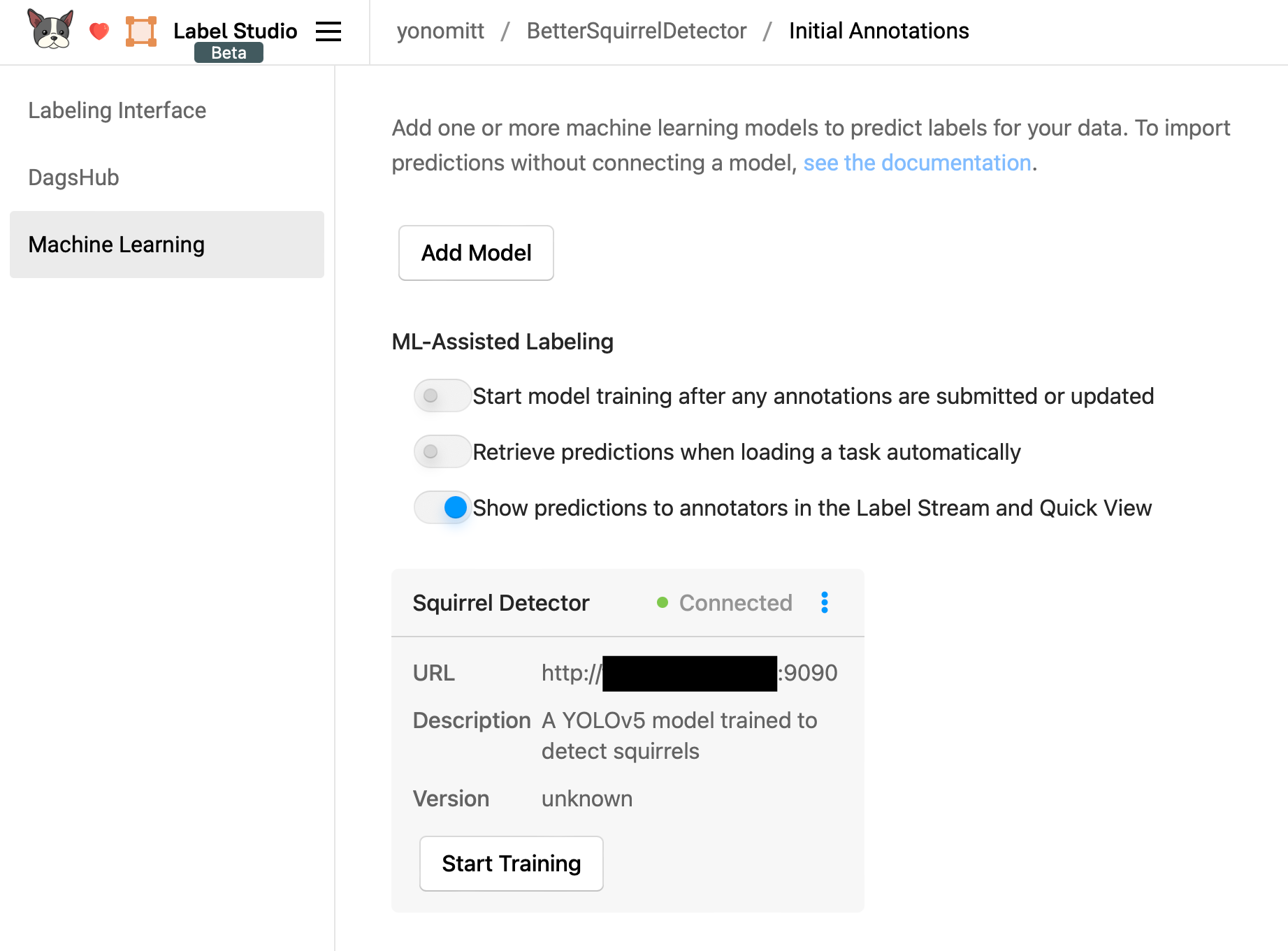 End-2-End Active Learning Using DVC, MLflow, Label Studio, and DagsHub